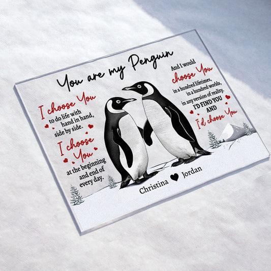 You Are My Penguin - Personalized Acrylic Plaque – Macorner