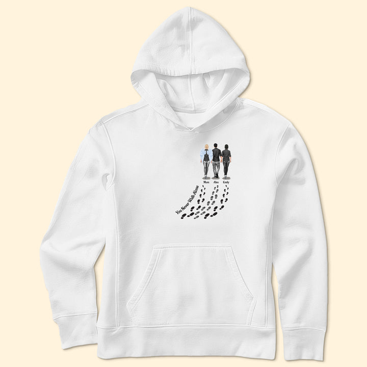 You Never Walk Alone - For Loss Of Loved Ones Memorial - Personalized ...