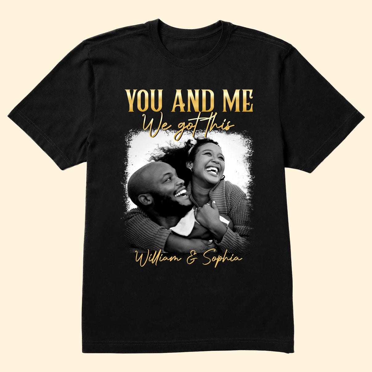You & Me We Got This Vintage 90s - Personalized Photo Shirt – Macorner