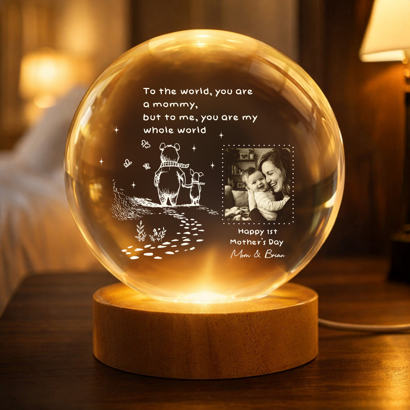 You Are My Whole World - 1st Mother's Day Gift For New Mom ...