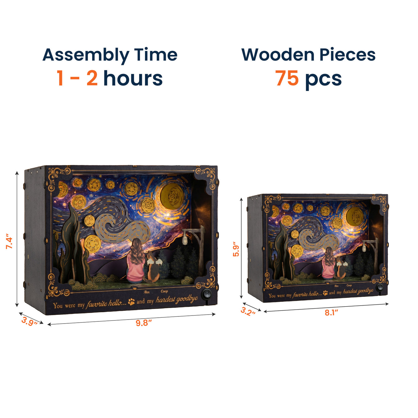 You Were My Favorite Hello And My Hardest Goodbye - Personalized DIY ...