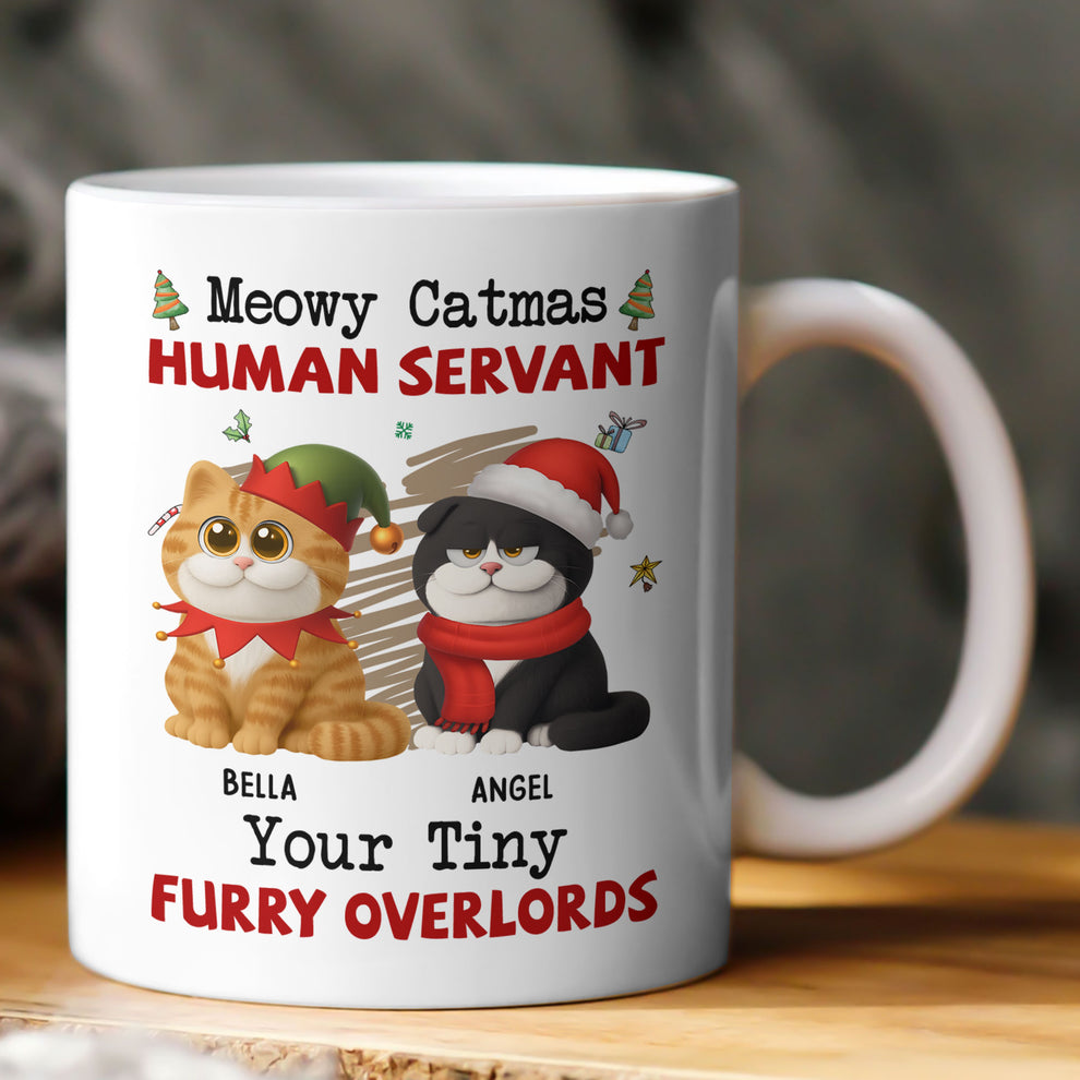 Your Tiny Furry Overlords - Personalized Mug – Macorner
