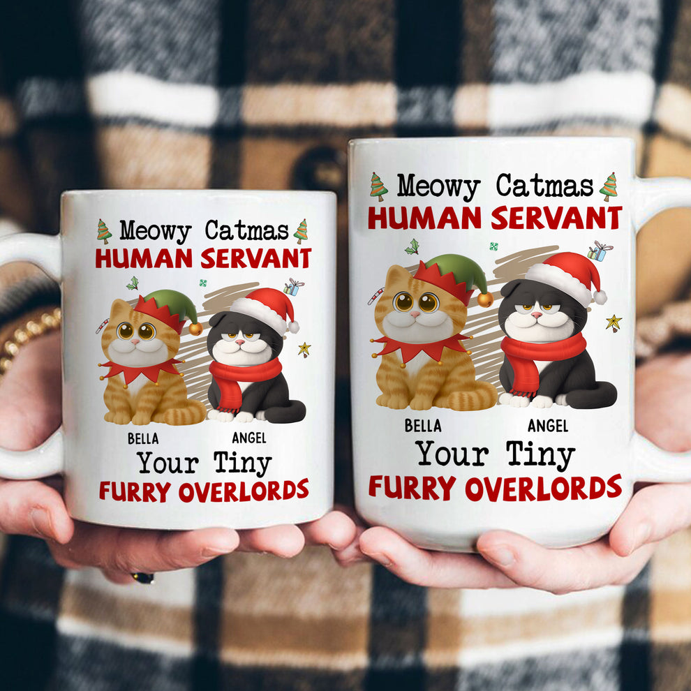 Your Tiny Furry Overlords - Personalized Mug – Macorner