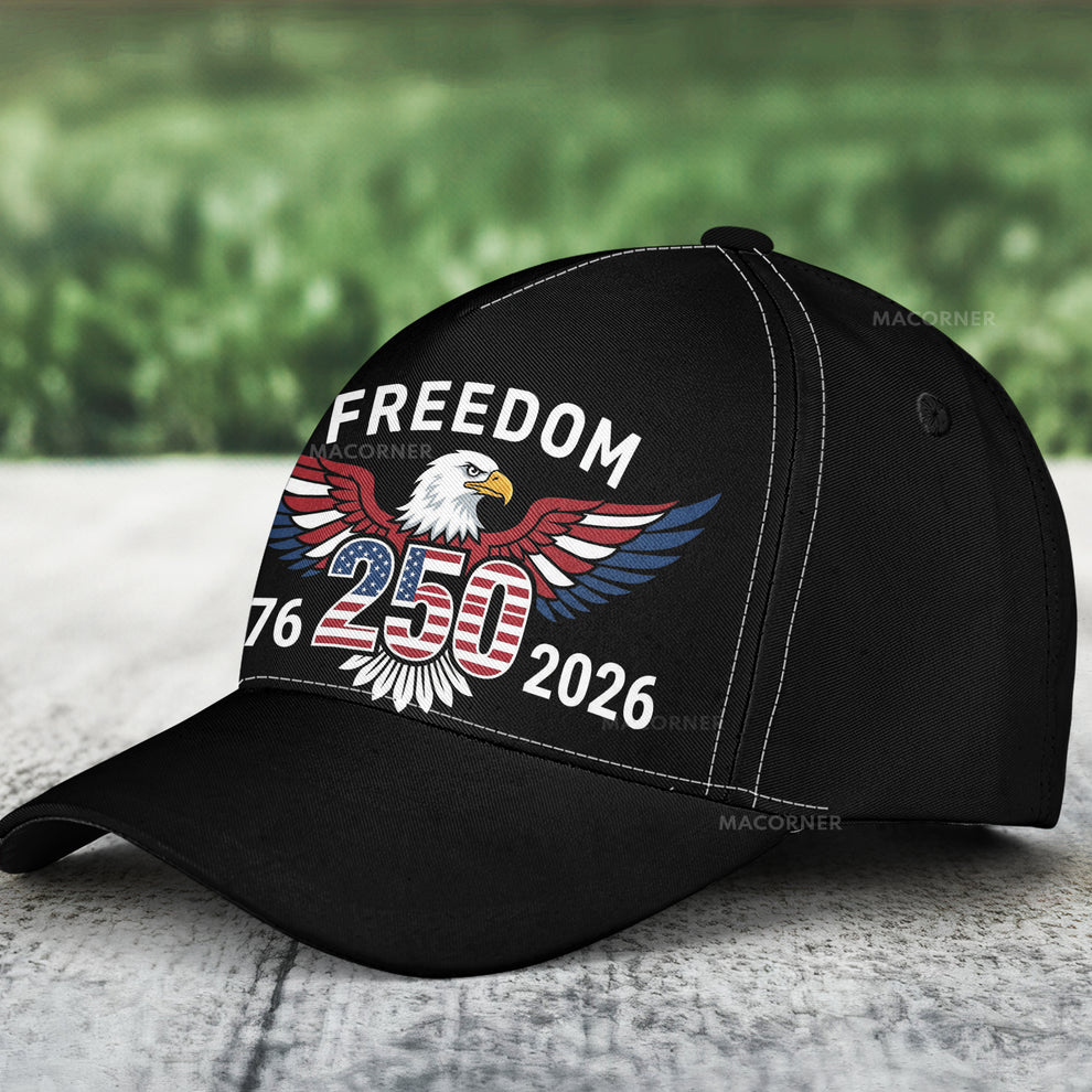 Freedom 250 Years Patriotic Eagle - Classic Cap – Macorner