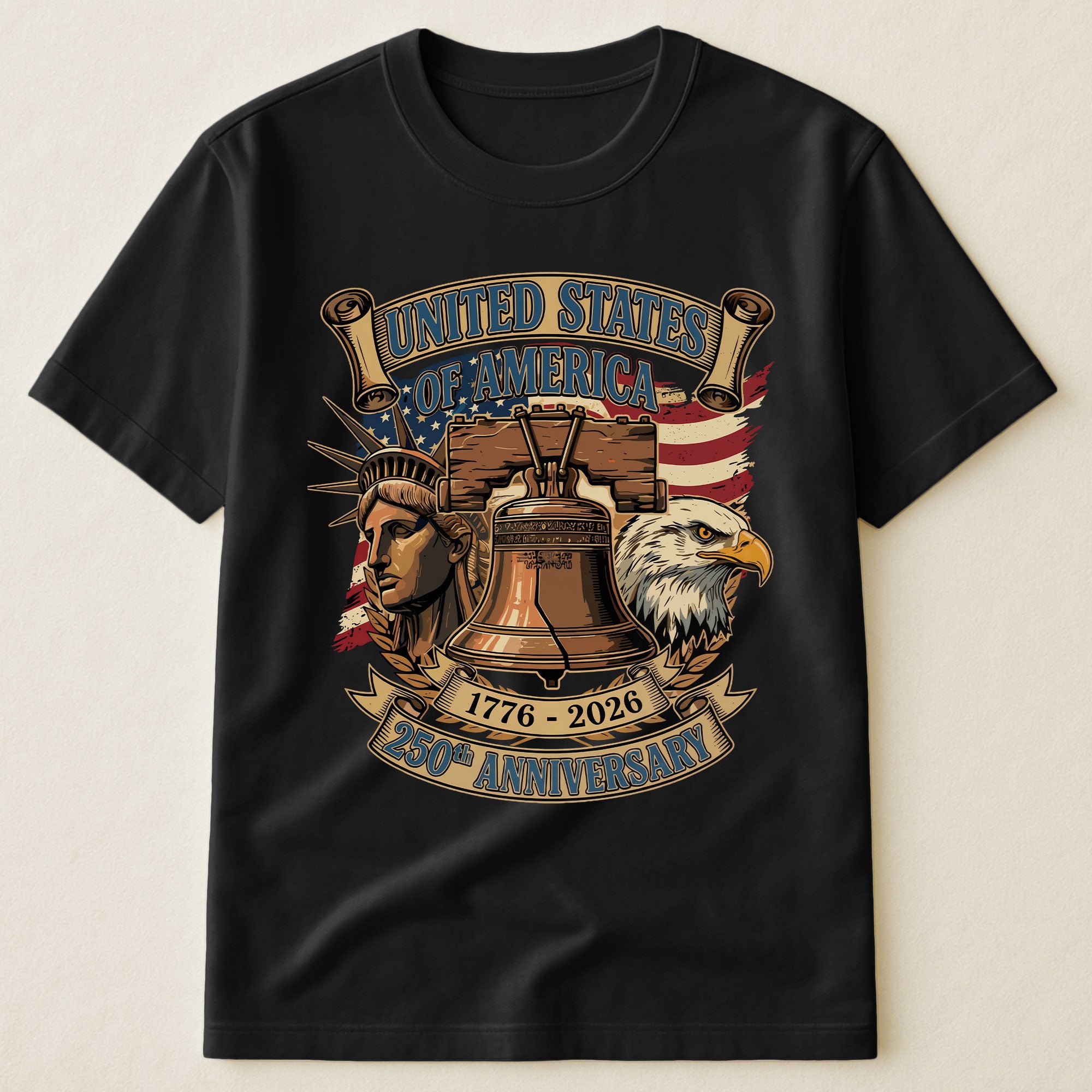 United States 250th Anniversary Liberty Bell - Shirt – Macorner
