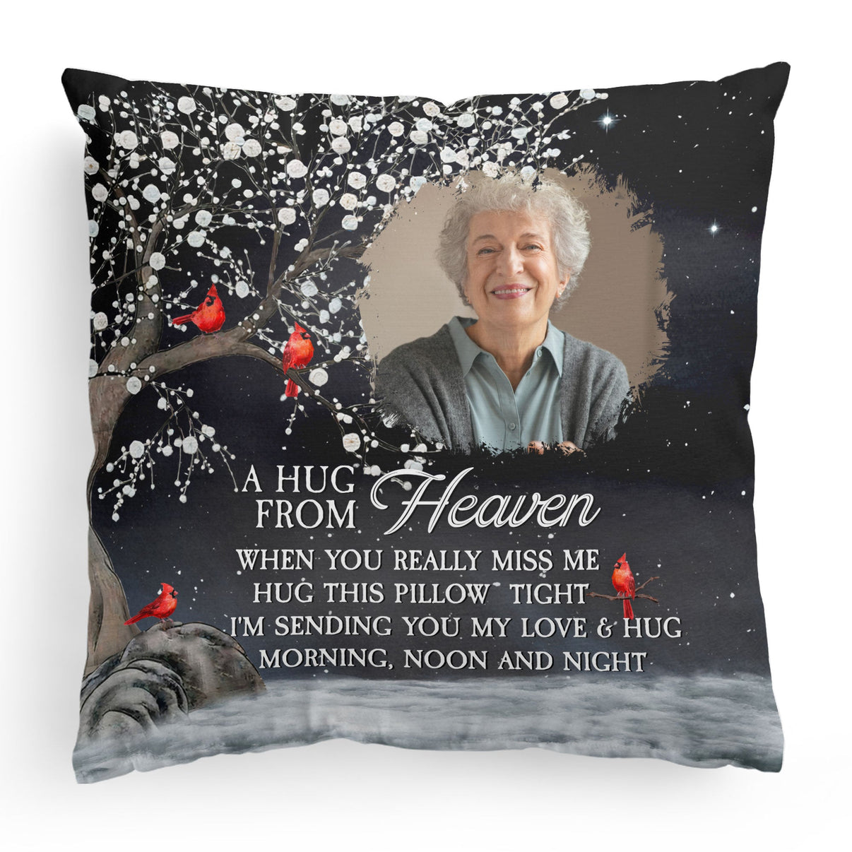A Hug From Heaven I'm Always With You - Personalized Photo Memory Pill ...