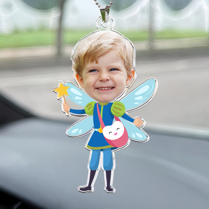 Adorable Kids Wear Tooth Fairy Costume - Personalized Photo Rear View ...