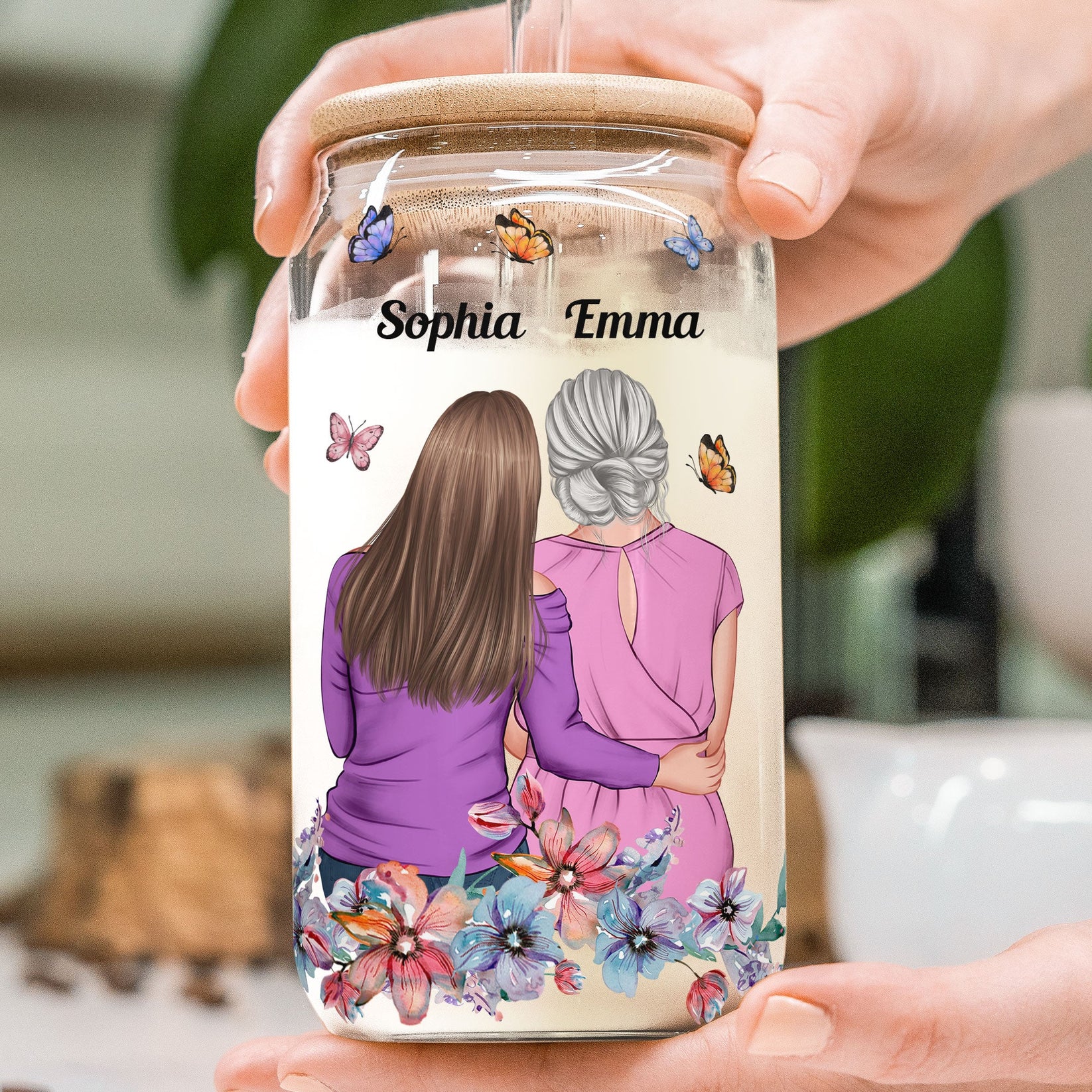 Always Remember You Are Braver - Personalized Clear Glass Cup – Macorner