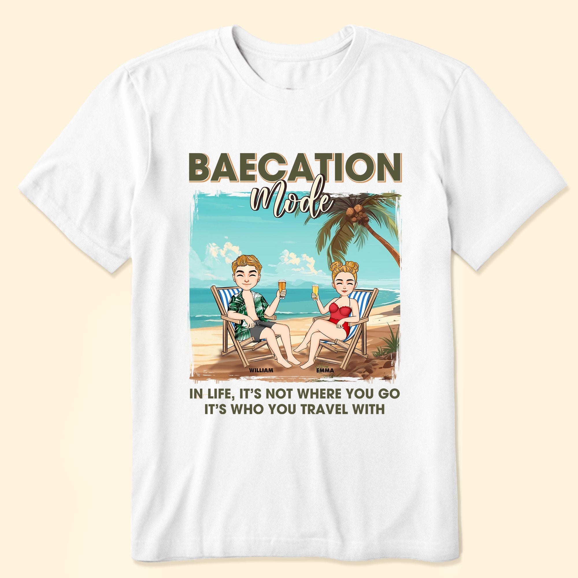 Baecation Mode - Personalized Shirt – Macorner