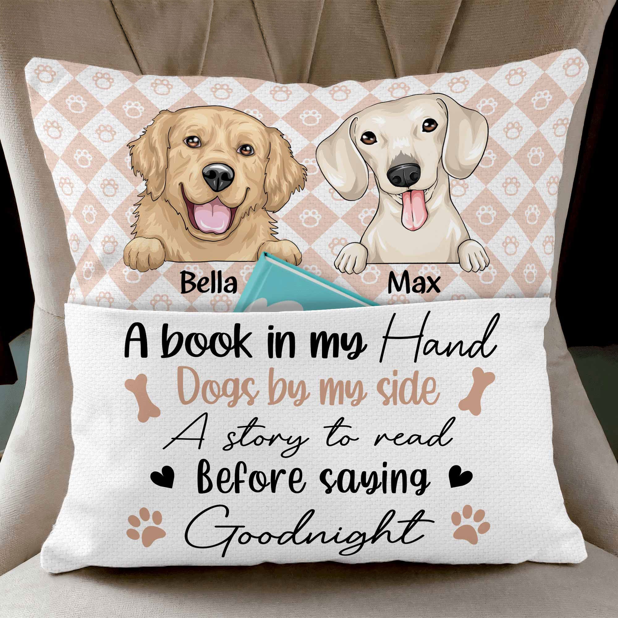Before Saying Goodnight - Personalized Pocket Pillow (Insert Included ...