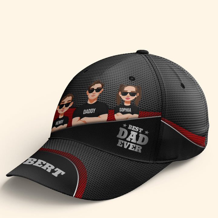 Best Dad Ever New Version - Personalized Classic Cap – Macorner