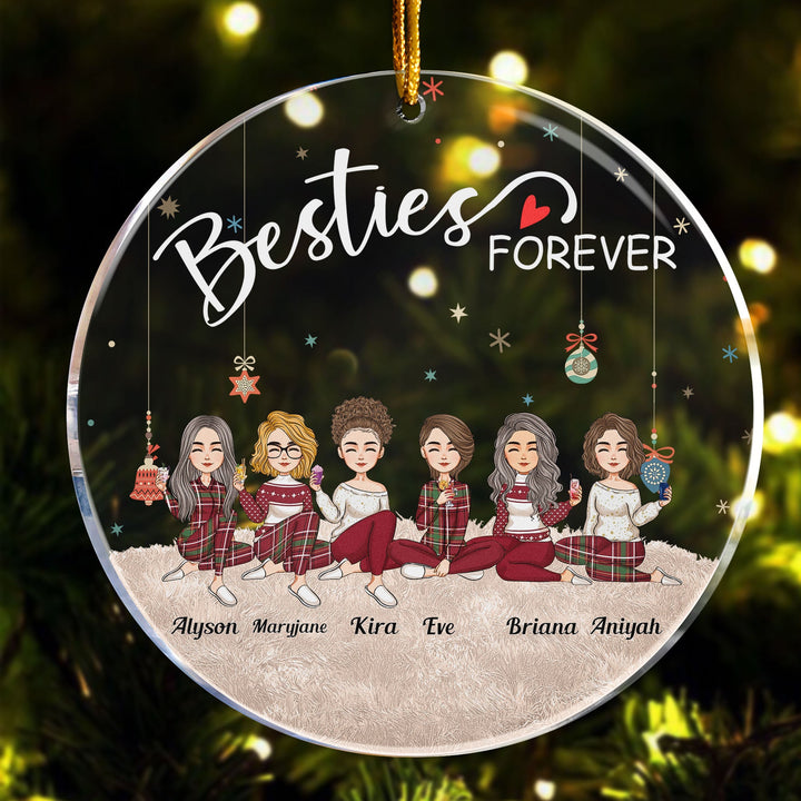 Besties Forever - Personalized Friends Ornament – Macorner