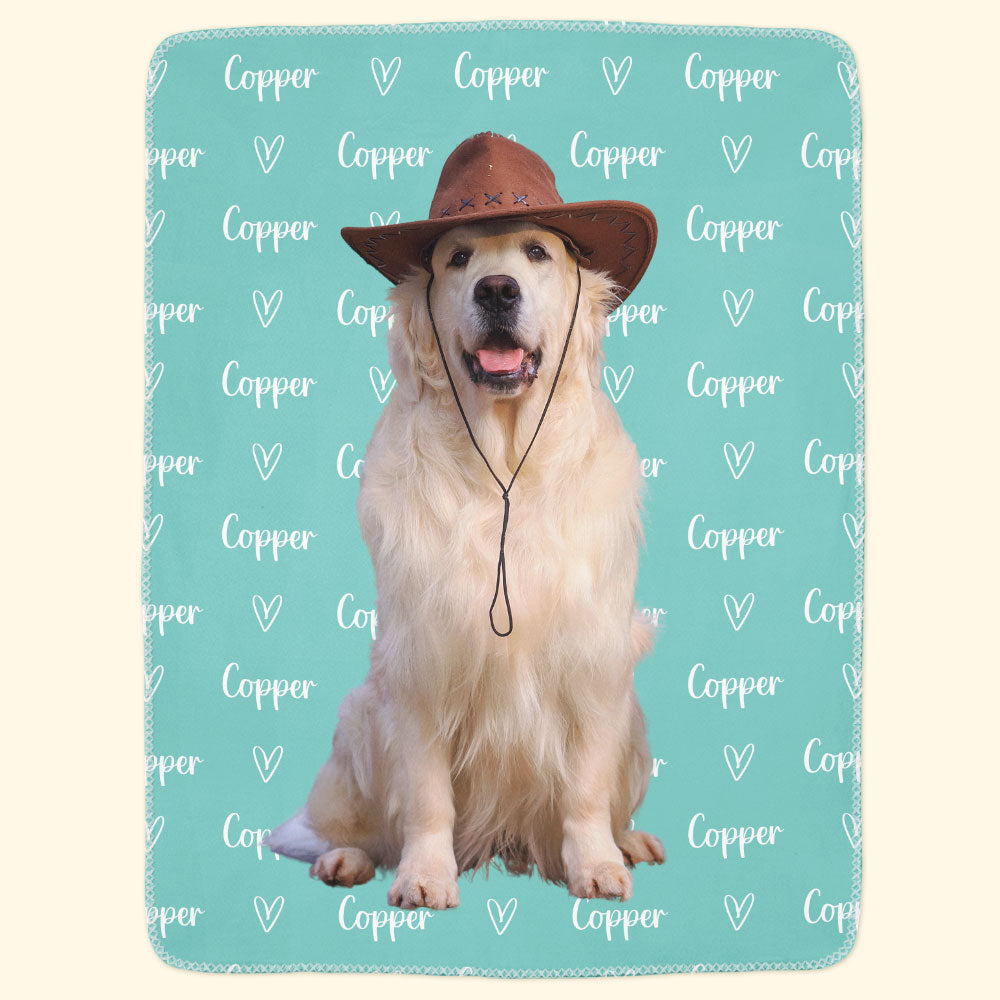 Personalized Name And Photo - Personalized Photo Blanket – Macorner