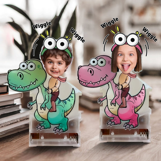 Custom Cute Face Kids - Personalized Photo Shaking Head Acrylic Standee ...