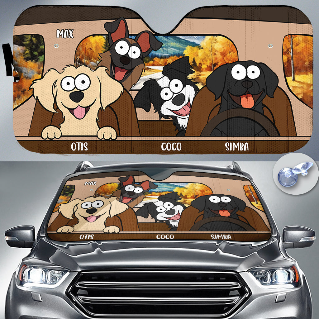 Dogs & Cats - Personalized Car Sun Shade – Macorner