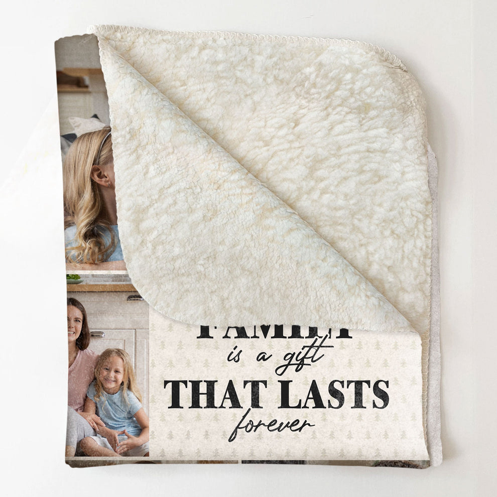 Family Is A Gift - Personalized Photo Blanket – Macorner