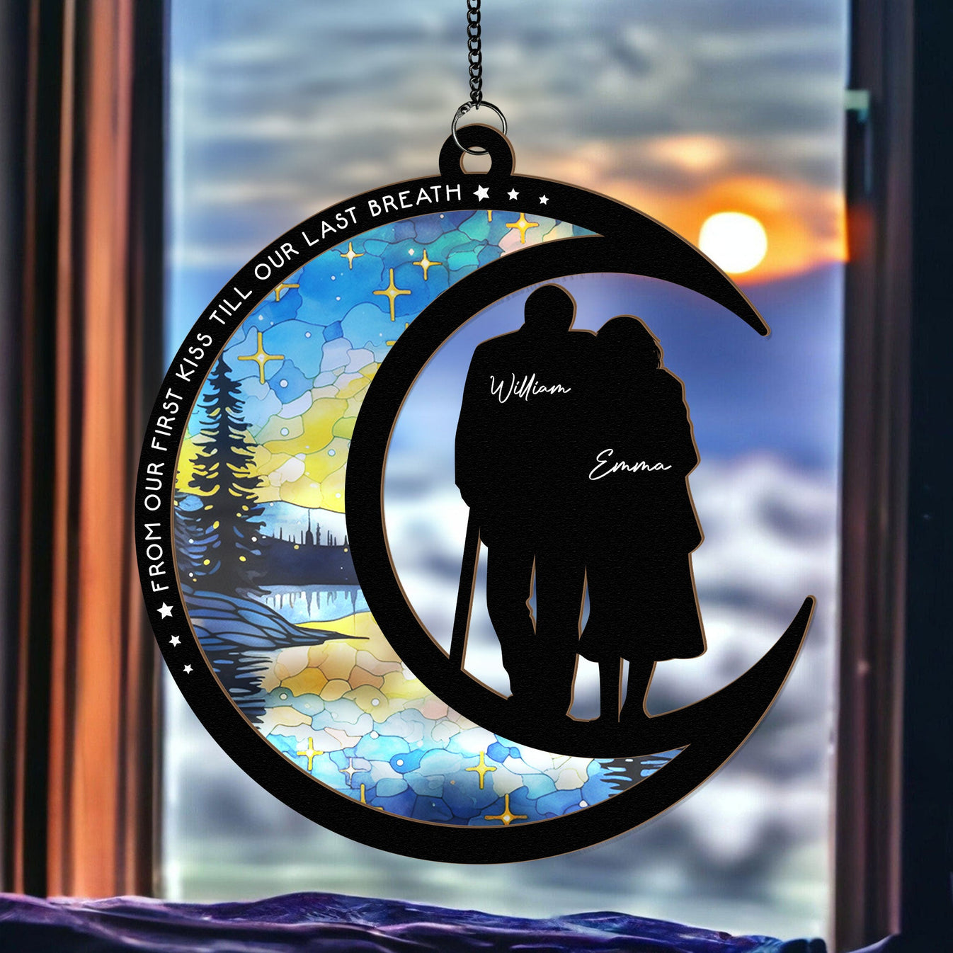 From Our First Breath Till Our Last Breath - Personalized Window ...