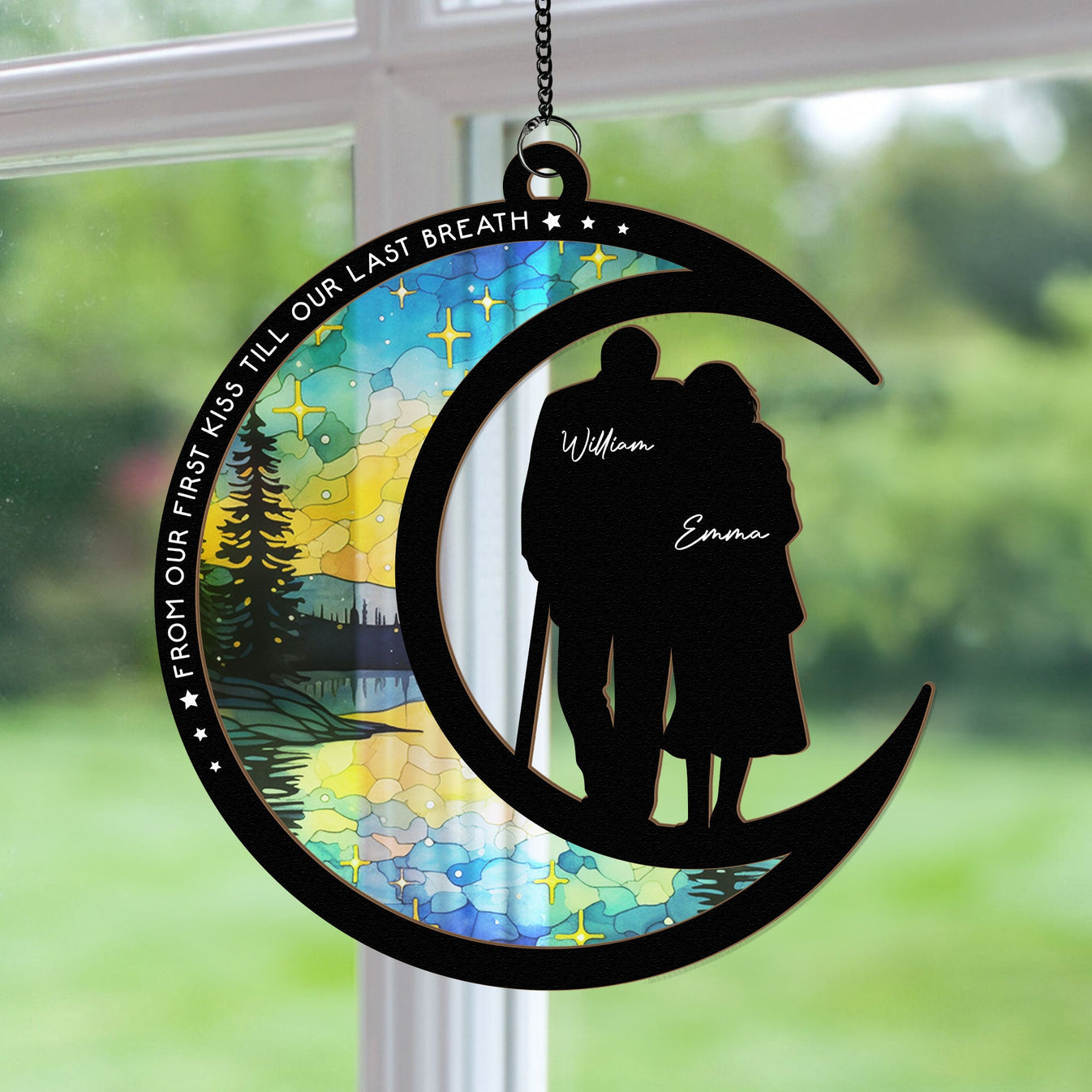 From Our First Breath Till Our Last Breath - Personalized Window ...