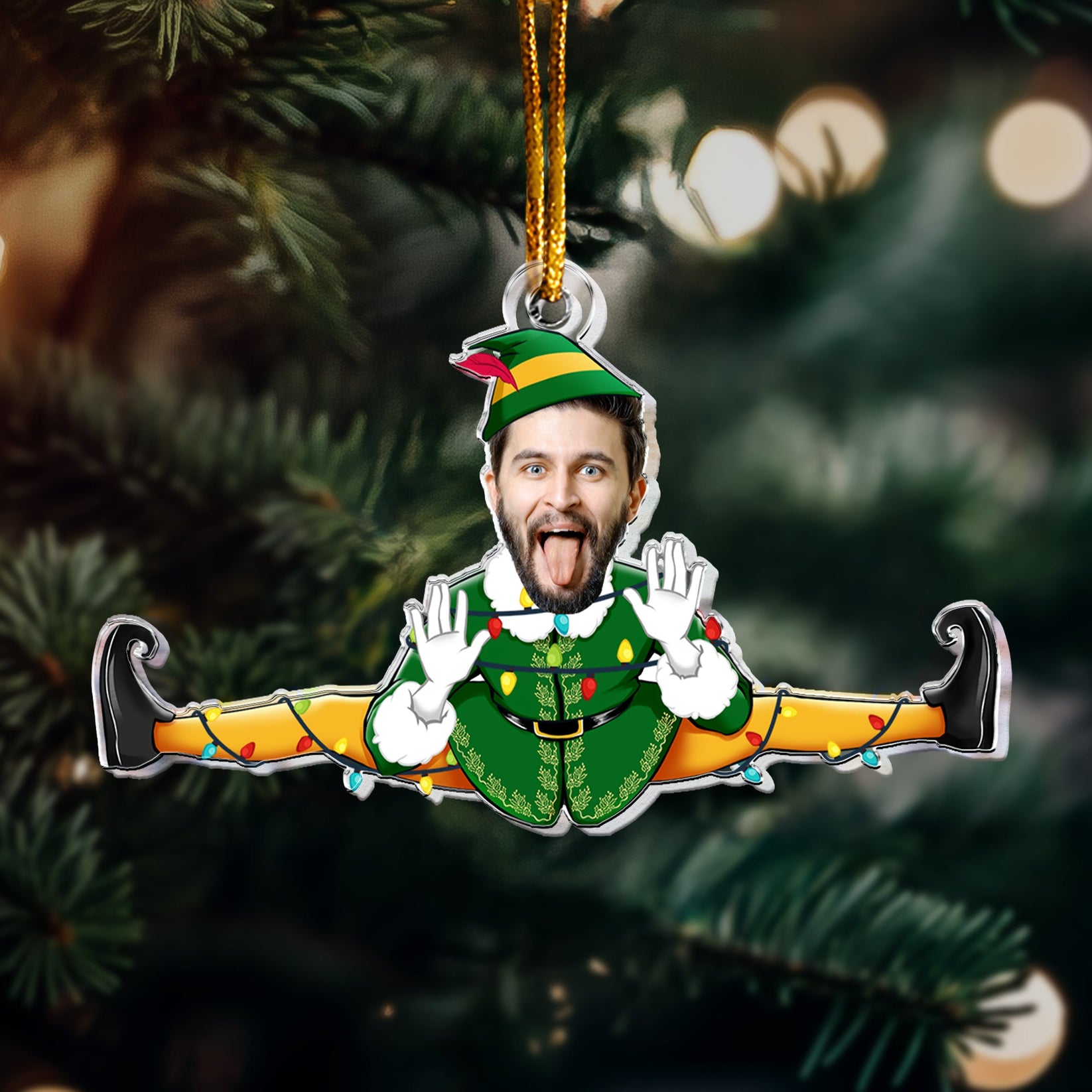 Funny Christmas Custom Face Family, Friends - Personalized Family Photo ...