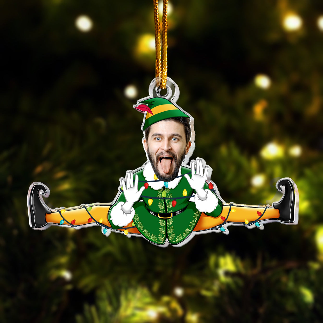 Funny Christmas Custom Face Family, Friends - Personalized Family Photo ...