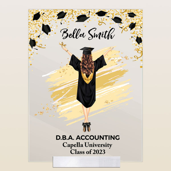 Graduation Celebration - Personalized Acrylic Plaque – Macorner