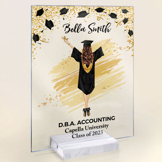 Graduation Celebration - Personalized Acrylic Plaque – Macorner