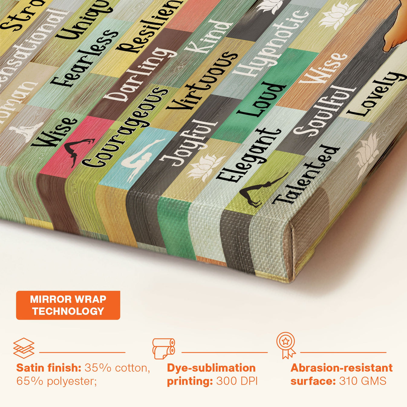 I Am Black Woman Canvas – Macorner