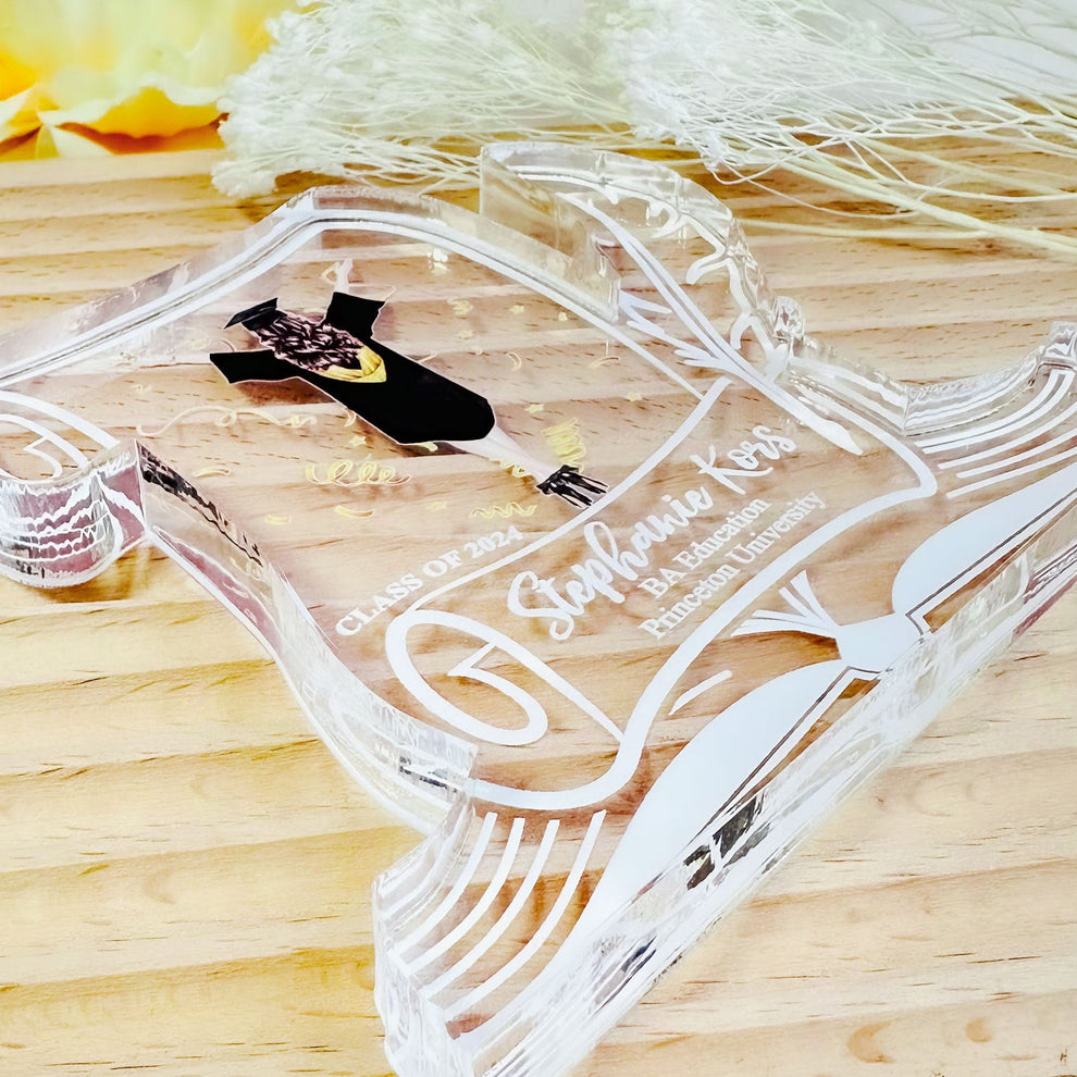 Graduation Celebration - Personalized Acrylic Plaque – Macorner