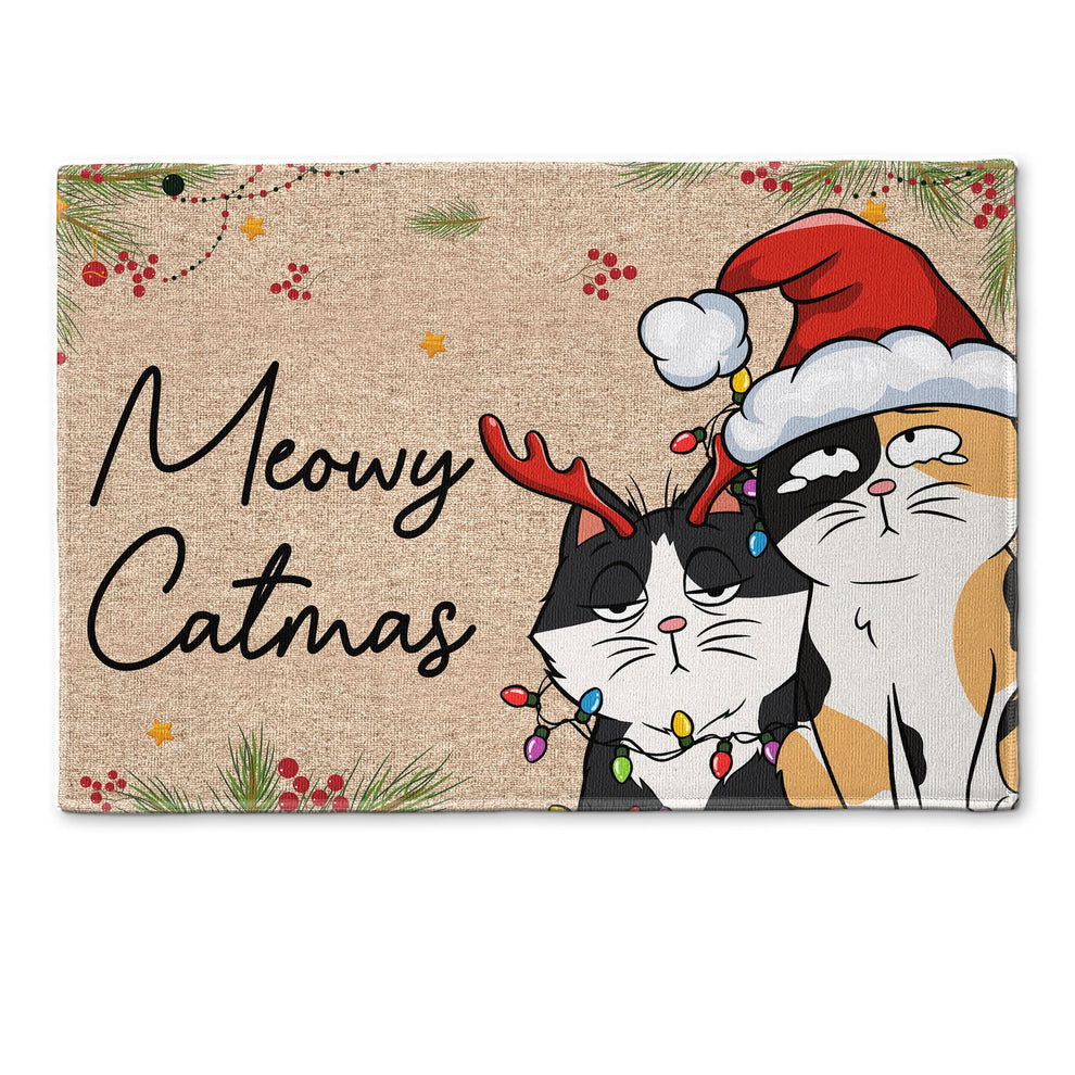 Meowy Catmas - Personalized Doormat – Macorner