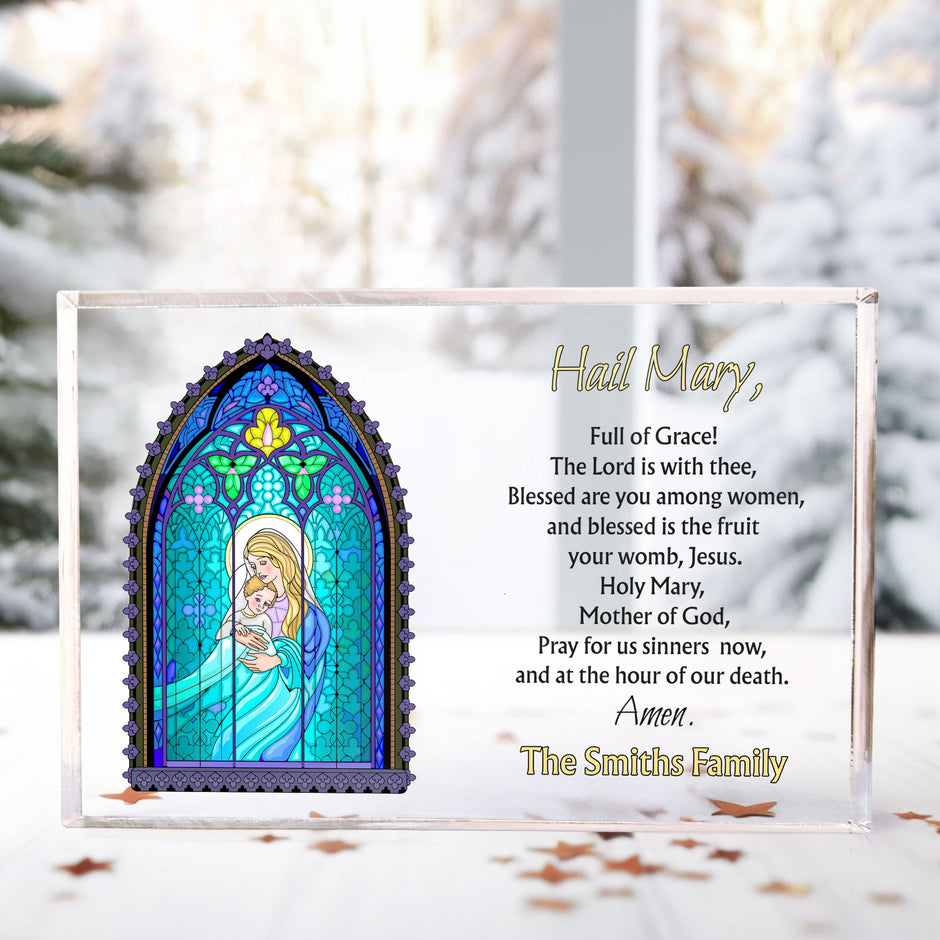 Mother Of Jesus - Personalized Acrylic Plaque – Macorner
