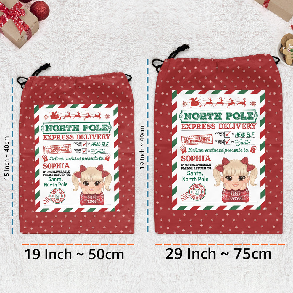 North Pole Express Delivery For Kids From Santa - Personalized ...