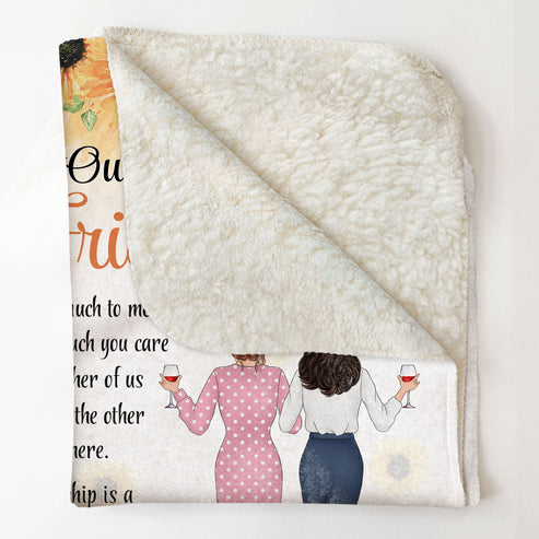Our Special Friendship - Personalized Friend Blanket - Birthday ...