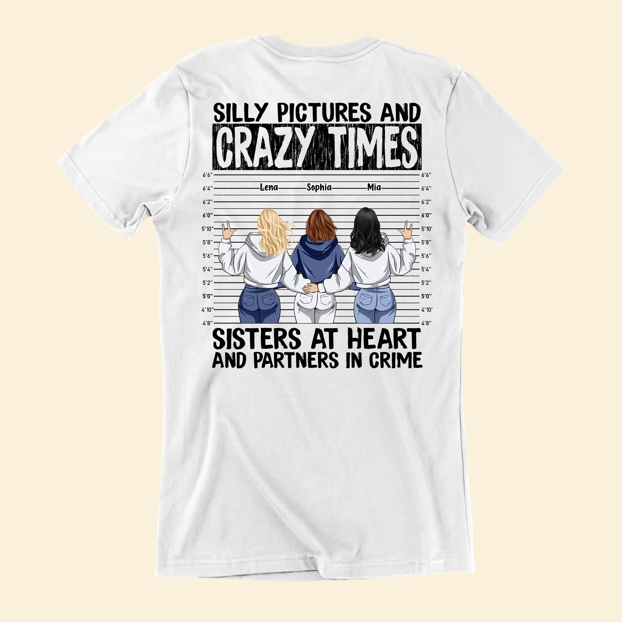 Silly Pictures Crazy Times Sisters At Heart Partners In Crime - Person ...