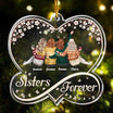 Sisters Forever Infinity Love - Personalized Acrylic Ornament – Macorner
