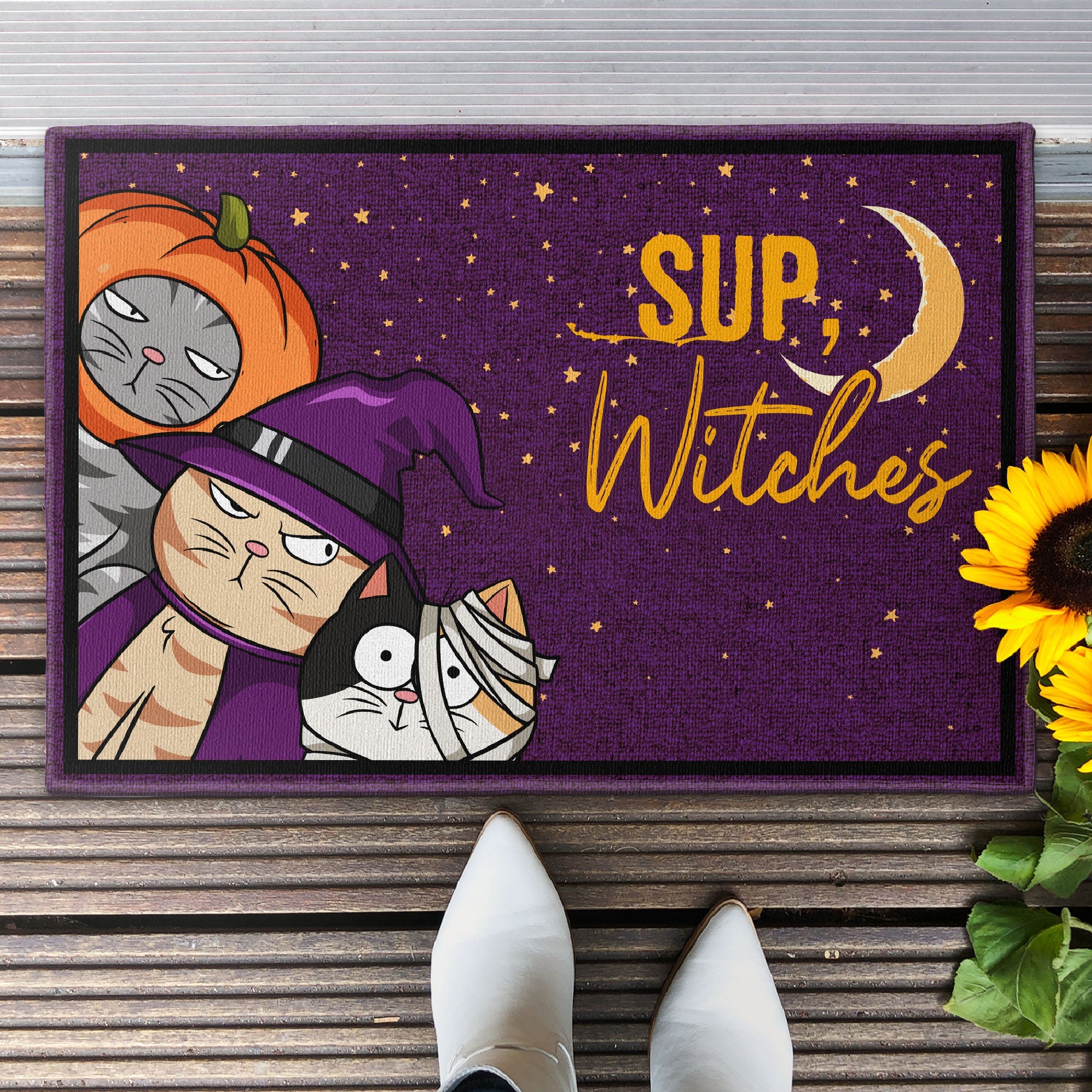 Sup Witches Pet Version - Personalized Doormat – Macorner