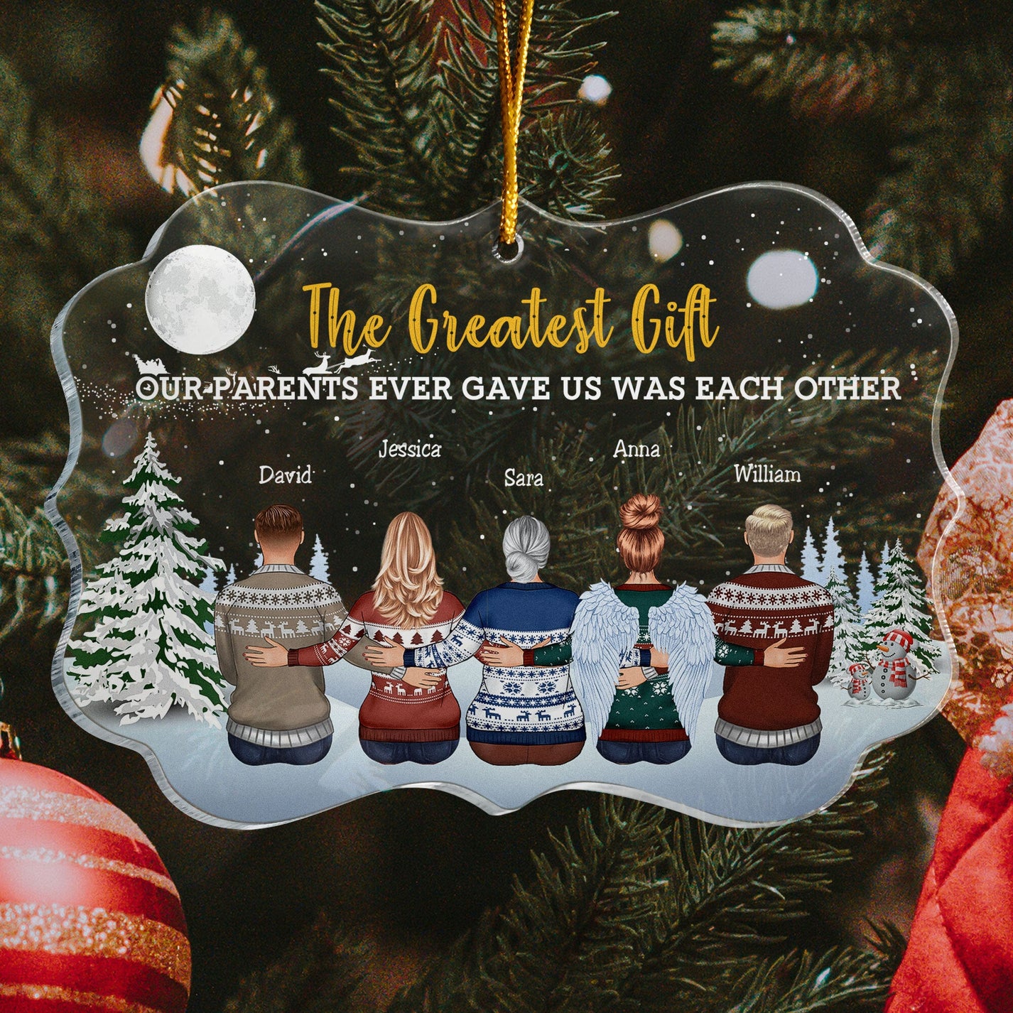 The Greatest Gift Our Parents Gave Us Was Each Other - Up To 10 People ...