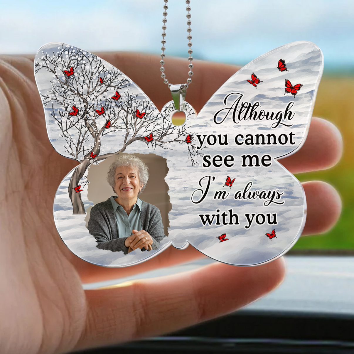 Your Wings Were Ready But My Heart Was Not - Personalized Photo Rear V ...