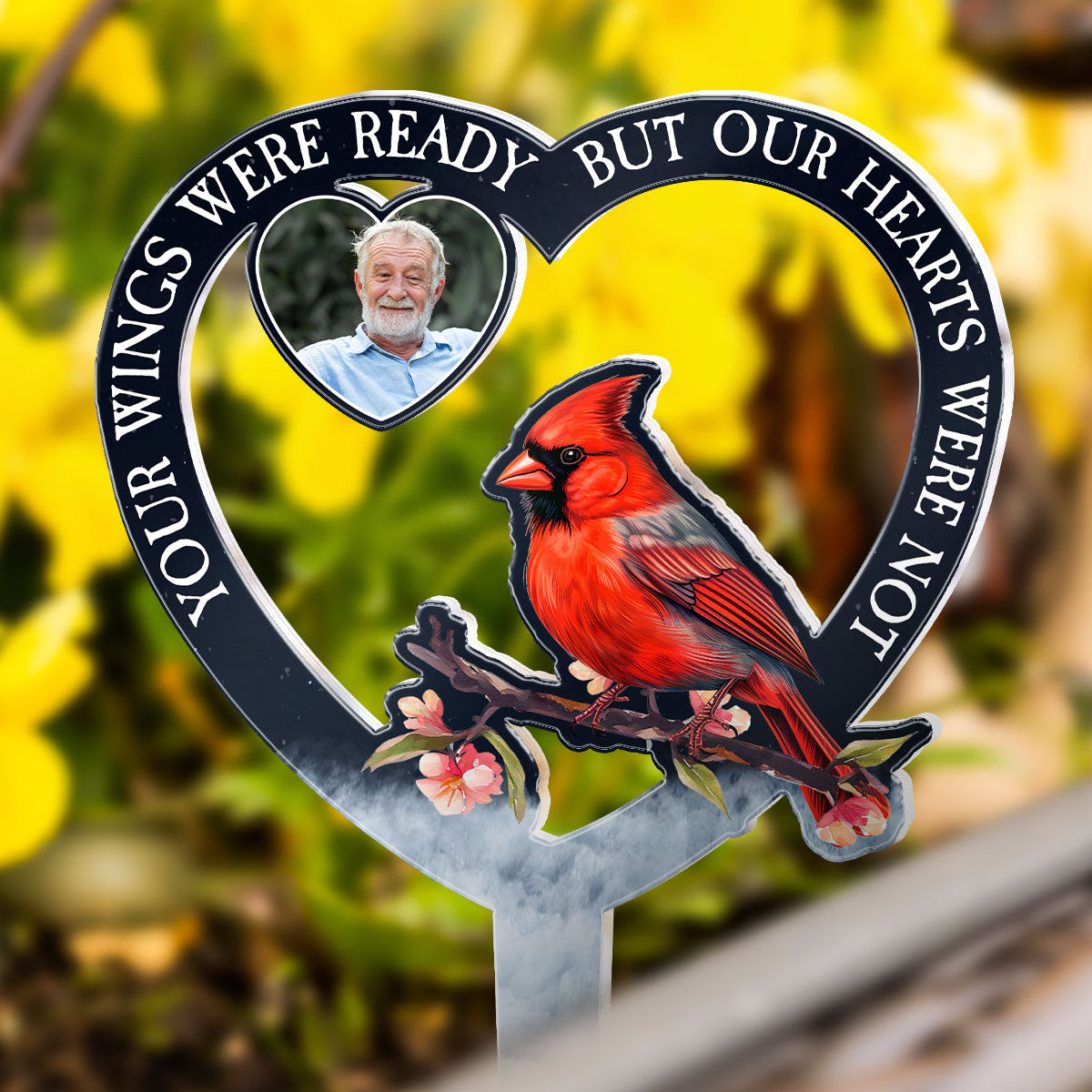 Your Wings Were Ready But Our Hearts Were Not - Personalized Acrylic ...